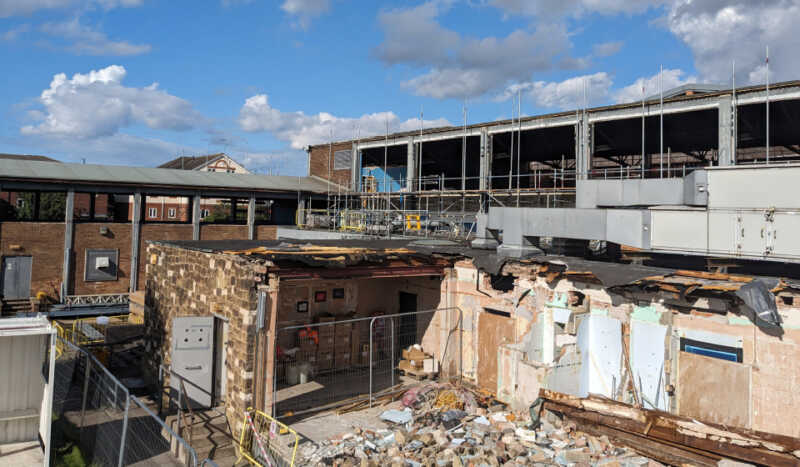 Eston Leisure Centre | Swimming Pool | Middlesbrough | Scaffold