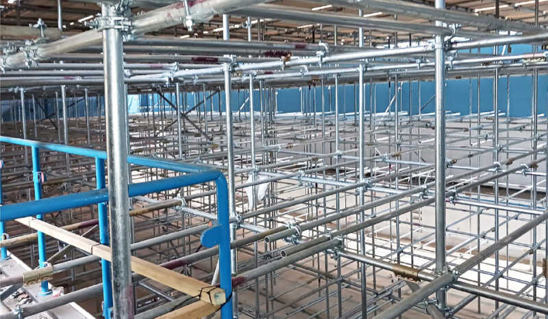Eston Leisure Centre | Swimming Pool | Middlesbrough | Scaffold